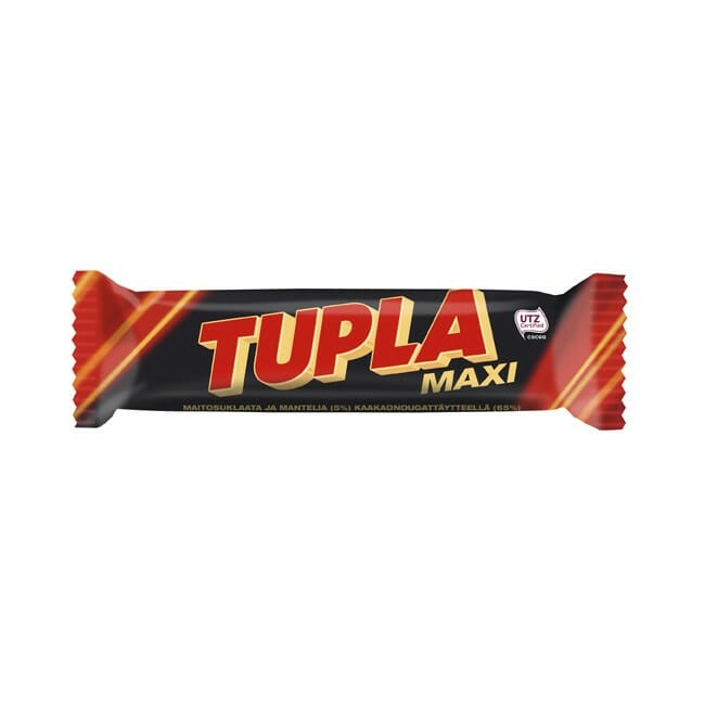 Tupla King Size - Chocolate Almond Nougat Bar 85g - ScandiKitchen